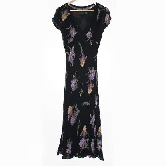Starina | Dresses | Vintage Starina 9s Floral Dress 00 Rayon | Poshmark